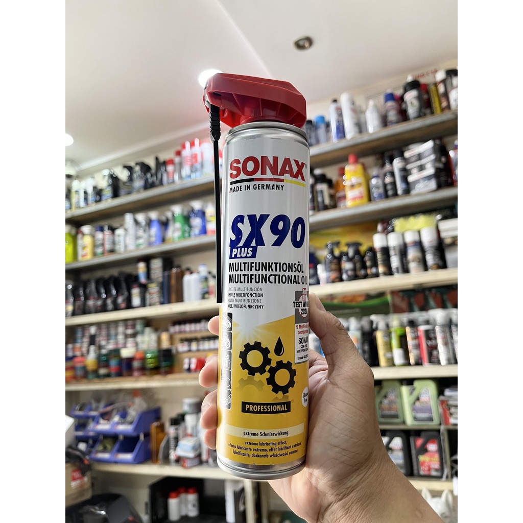 DẦU BẢO QUẢN BÔI TRƠN CHỐNG GỈ VÀ CHỐNG ĂN MÒN KIM LOẠI SONAX SX90 PLUS ...