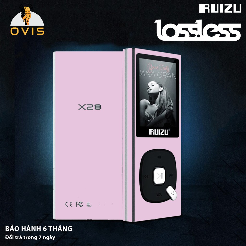 [BH 1 ĐỔI 1] Máy Nghe Nhạc Lossless Ruizu X28 Hỗ Trợ Dung Lượng 128GB ...