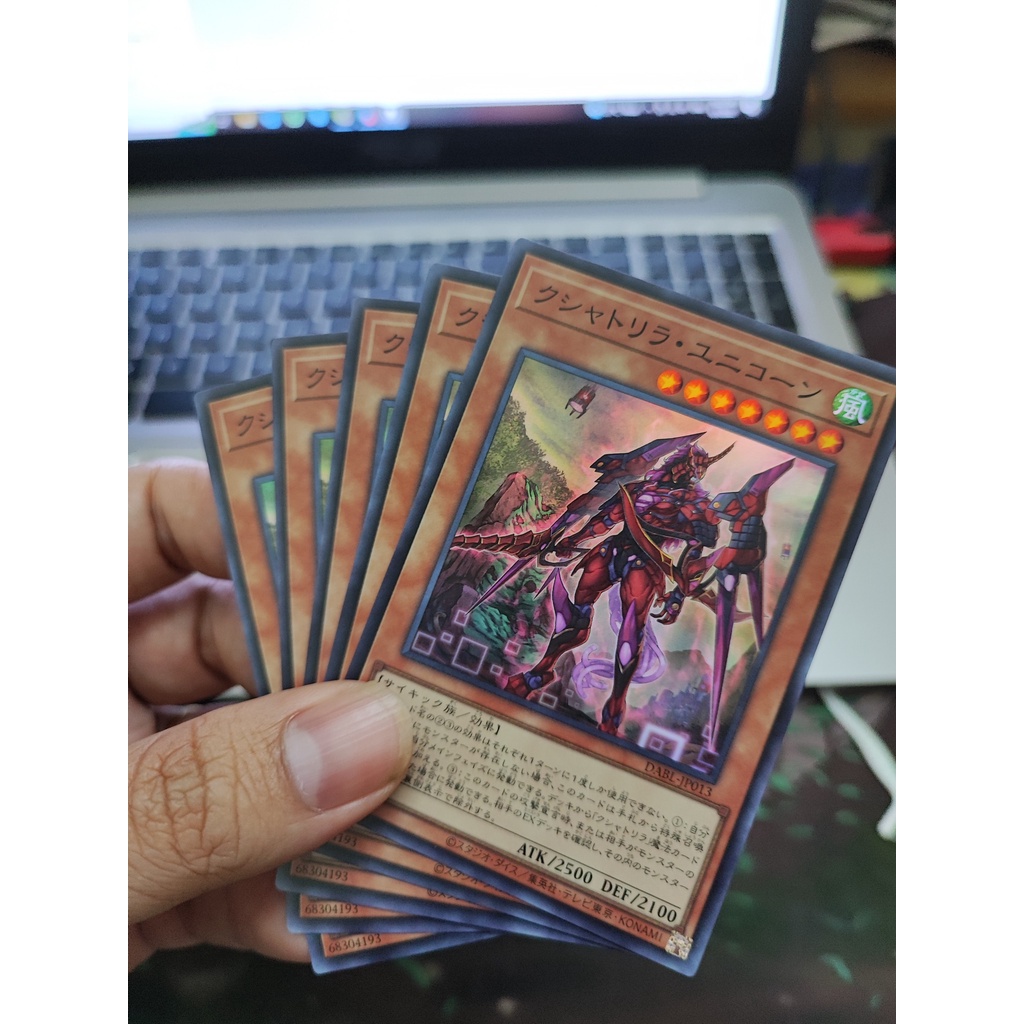 [Yugioh Funny Shop] 1 lá thẻ bài Kshatri-La Unicorn - DABL-JP013 - Super Rare | Shopee Việt Nam