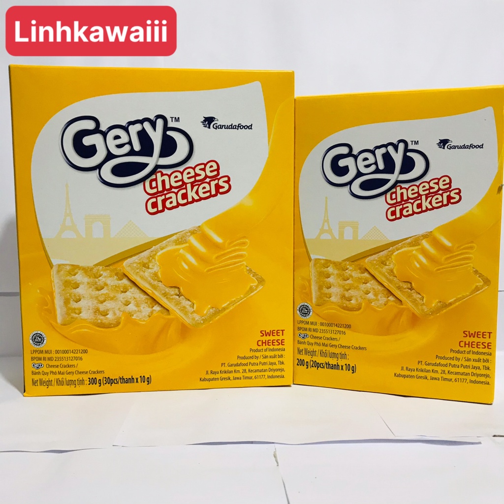 Bánh phô mai Gery Cheese crackers Hộp 180g-270g | Shopee Việt Nam