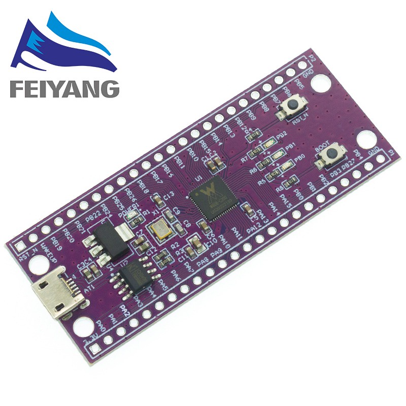 W806 Vi Điều Khiển 240MHZ 5-8Bit STM32 Ban Phát Triển CH340 IOT MCU Chip CDK Môi Trường Phát ...