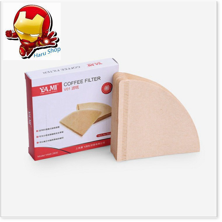 [HCM] - Set 100 Miếng Giấy Lọc Cà Phê Yami Coffee Filter - King's ...