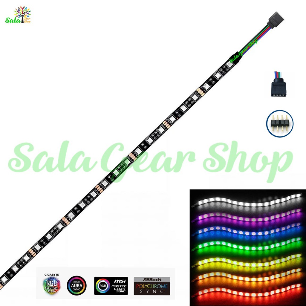 Dây LED RGB 4pin 12v Sync Main | Shopee Việt Nam