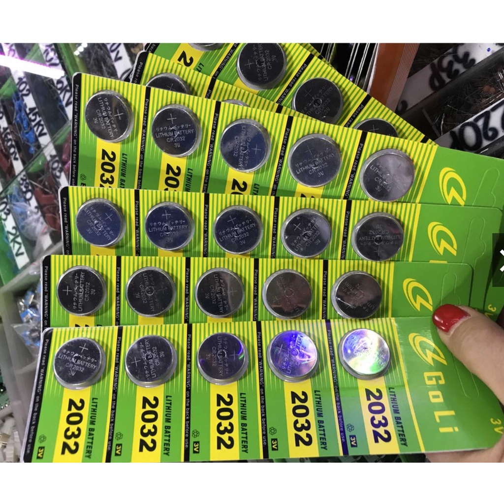 Pin 3V -Kí hiệu 2032 ( Vỉ 5 viên ) | Shopee Việt Nam