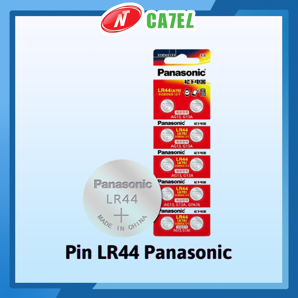 Pin LR44-G13 Panasonic vỉ 10 viên hàng chính hãng | Shopee Việt Nam