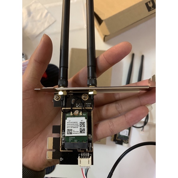 Card wifi bluetooh cho máy tính PC , card wifi 2.4ghz 5ghz bluetooth 4. ...