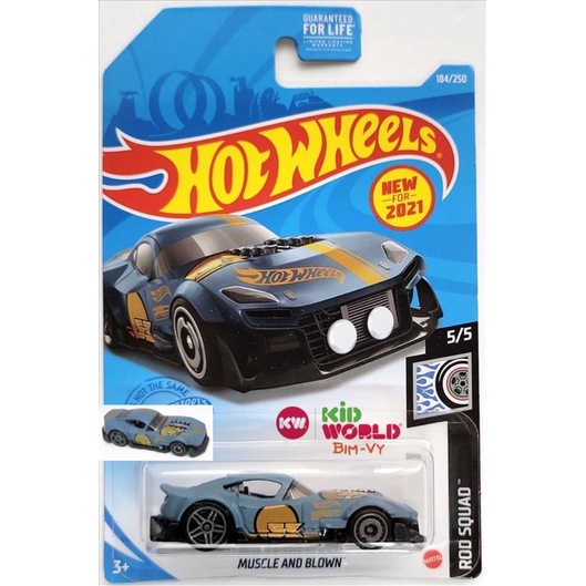 Xe mô hình Hot Wheels basic Muscle And Blown GRX50, 40K. | Shopee Việt Nam