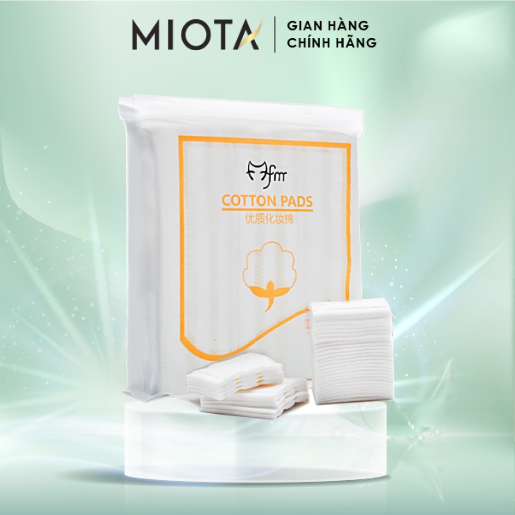 Bông tẩy trang 3 lớp Miota FM Cotton Pads, Organic Ceiba Tree 80 miếng ...