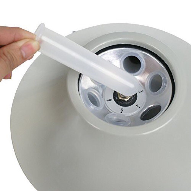 Máy li tâm 6 ống phân tích máu làm PRP có hẹn giờ và điều chỉnh tốc độ ...