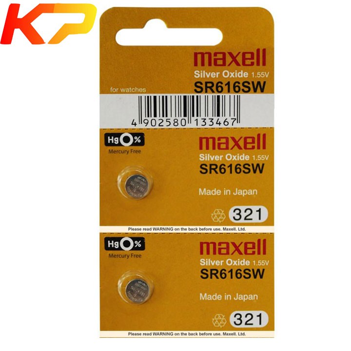 2 pin đồng hồ sr616sw sr616 321 maxell chính hãng. | Shopee Việt Nam