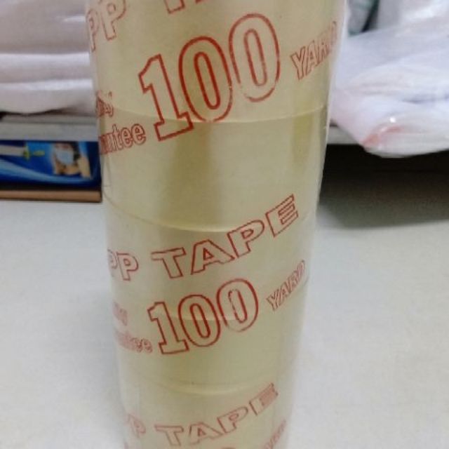 1 cây 6 cuộn băng keo trong 5F 100y, 1kg. | Shopee Việt Nam
