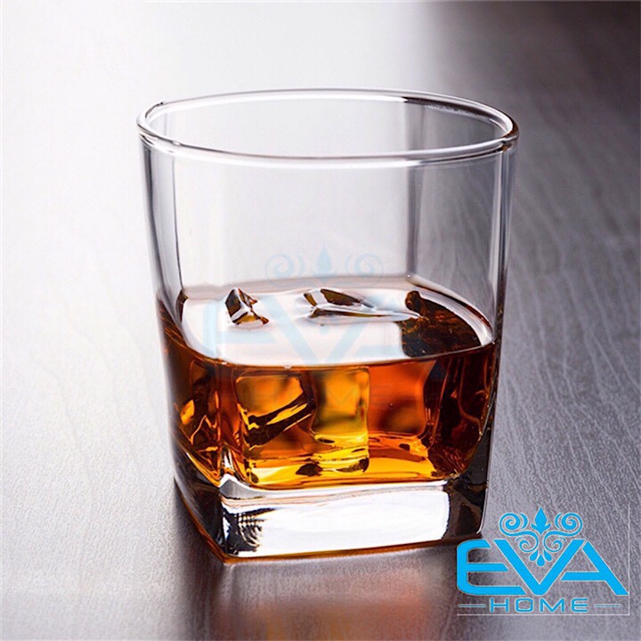 Bộ 6 Ly Thủy Tinh Góc Vuông Uống Trà Đá 195ML | Shopee Việt Nam