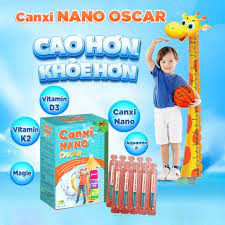 [CHÍNH HÃNG] Canxi Nano Oscar, hỗ trợ phát triển chiều cao, giúp giảm nguy cơ còi xương ở trẻ em ...