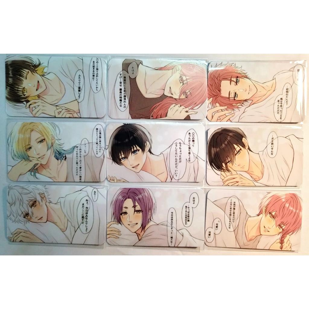 (Sẵn) Card artist Anime Blue Lock nhân vật bachira, nagi, chigiri ...