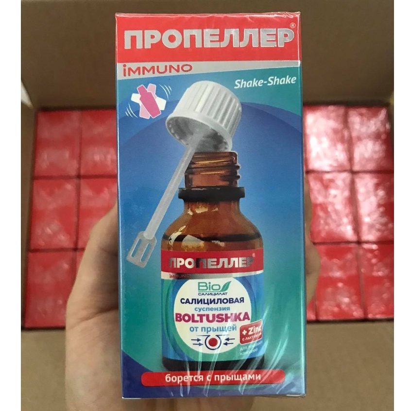 Dung Dịch Kẽm Salicylic BOLTUSHKA Propeller 25ml | Shopee Việt Nam