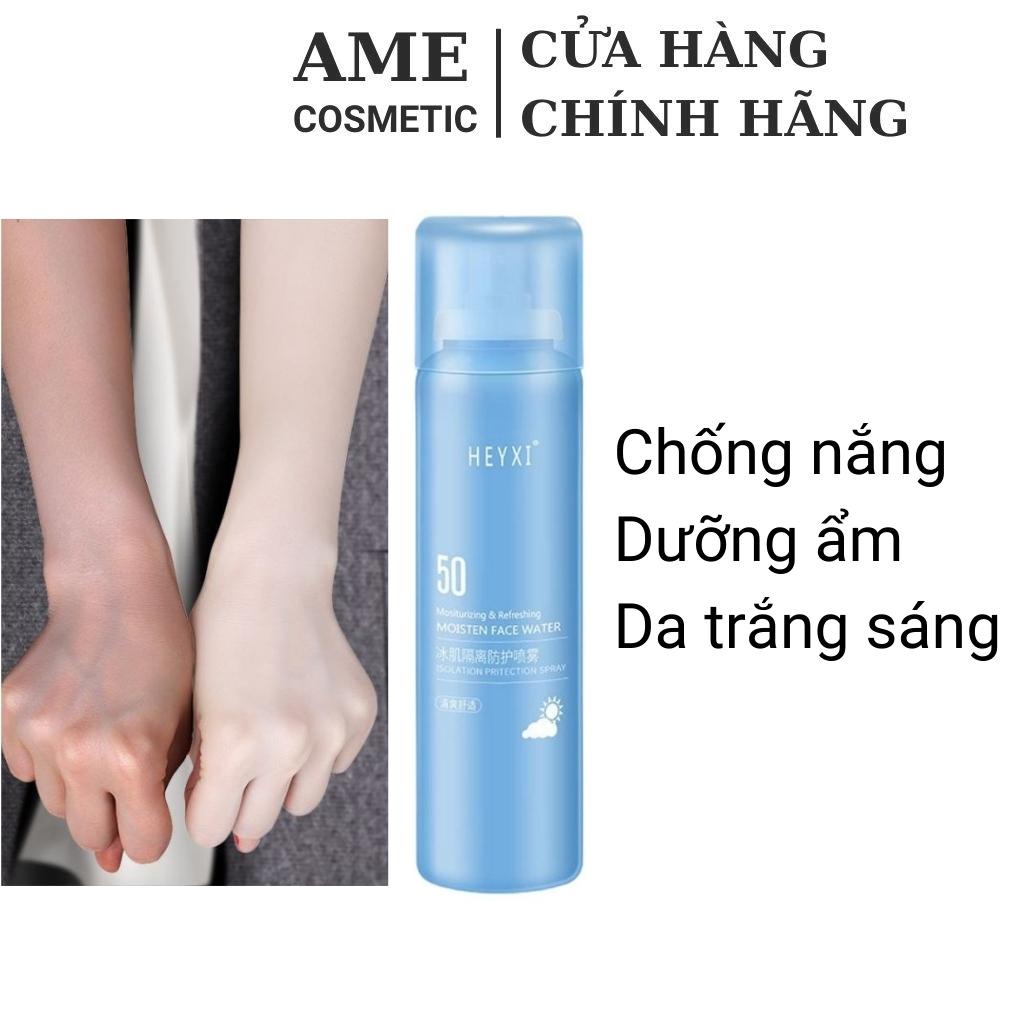 Xịt Chống Nắng Body Trắng Da Heyxi 180ml Kem Chống Nắng Dạng Xịt Toàn ...