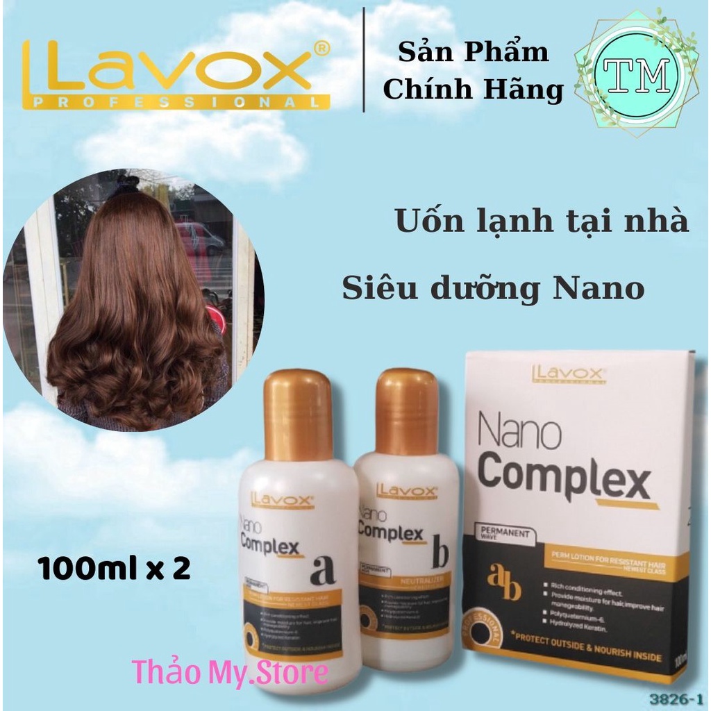Thuốc Uốn Lạnh Lavox Nano Complex 100ml x 2 (Dạng Nước) - Cặp 2 Chai ...
