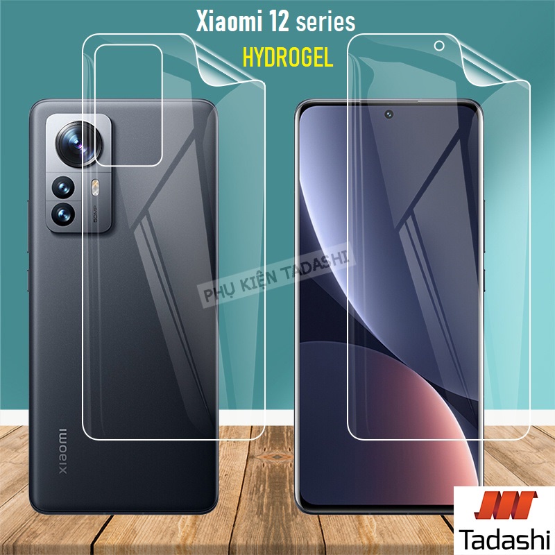 Miếng Dán Dẻo Hydrogel Xiaomi 12/ 12X, Xiaomi 12 Pro Full Màn, Dán Dẻo ...