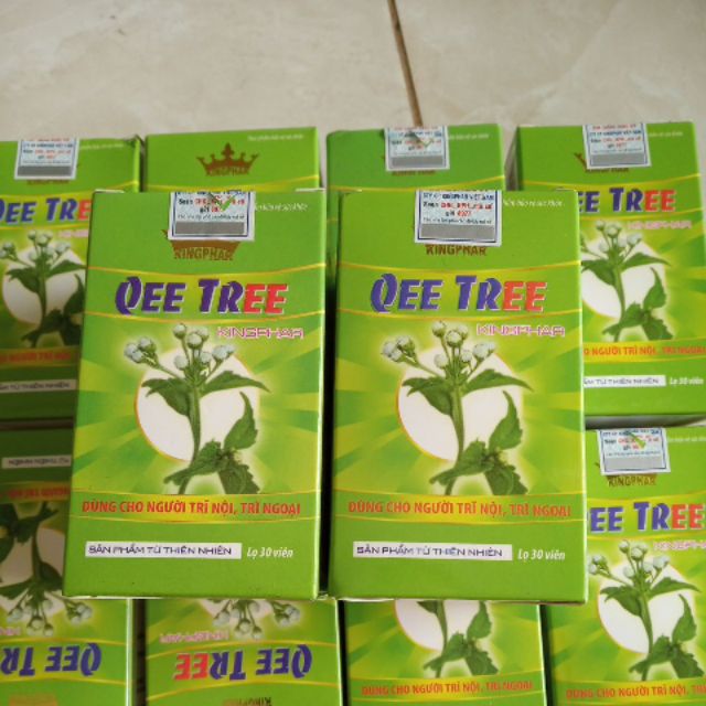 ( CHÍNH HÃNG ) Combo 10 hộp Qee Tree Kingphar - hỗ trợ điều trị bệnh ...