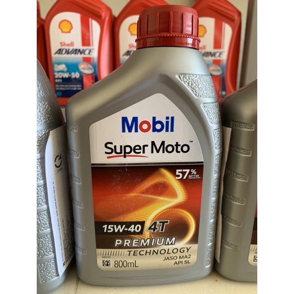 Dầu nhớt động cơ 4T Mobil 15w40 0,8L | Shopee Việt Nam