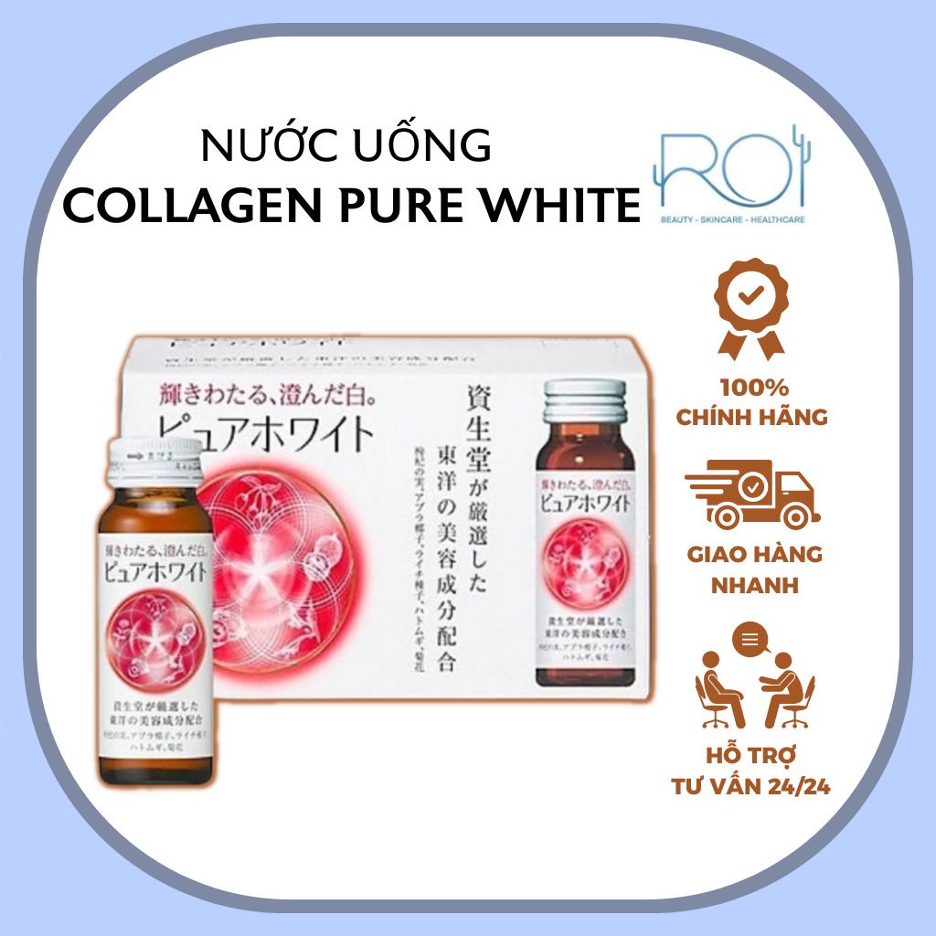 Nước Uống Collagen Trắng Sáng Da Pure White Nhật Bản | Shopee Việt Nam