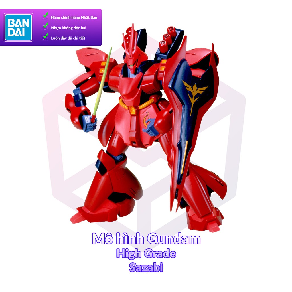 Mô Hình Gundam Bandai HG 088 MSN-04 Sazabi 1/144 UC MS Gundam [GDB] [BHG] | Shopee Việt Nam