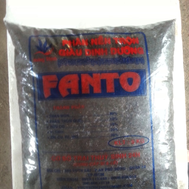 Phân nền trộn giàu dinh dưỡng FANTO (5kg) | Shopee Việt Nam