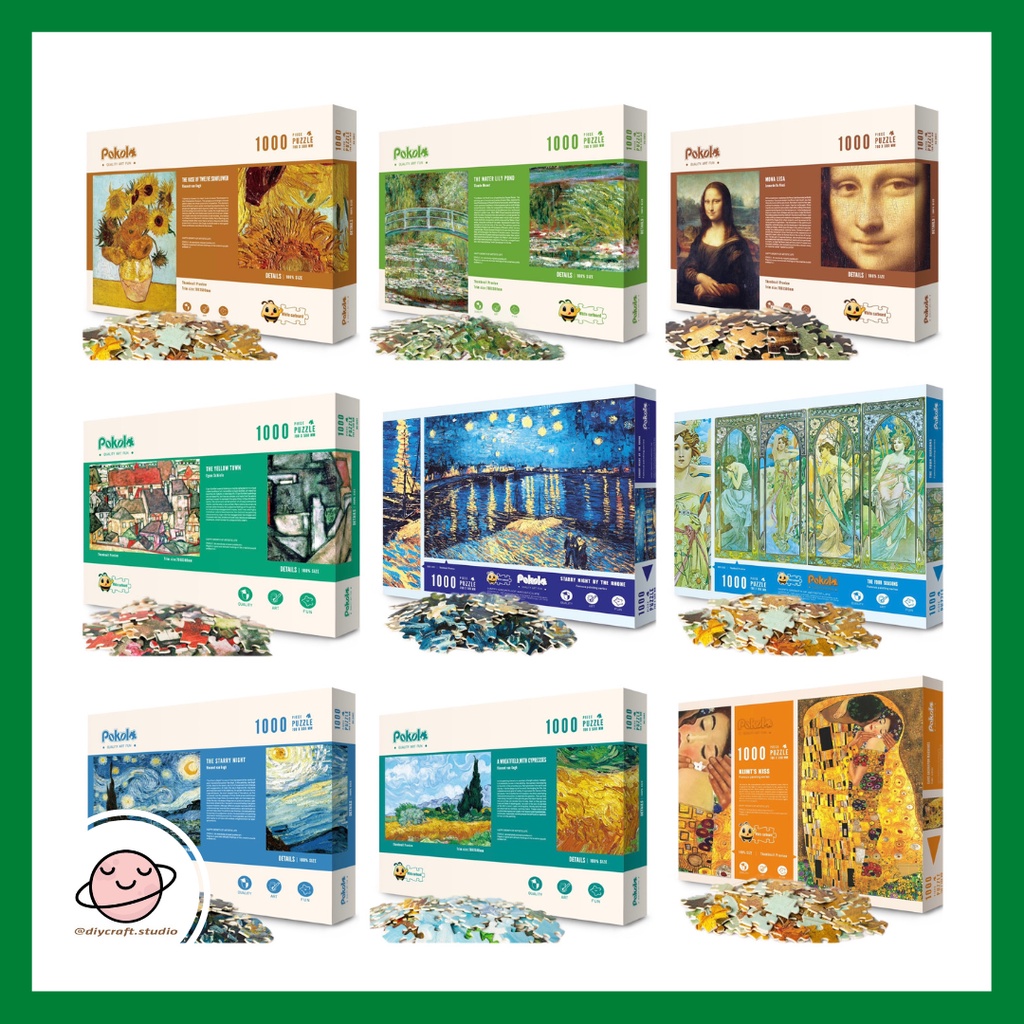 Tranh ghép hình Pokolo 1000 mảnh - JigsawPuzzle 1000pcs - Famous ...