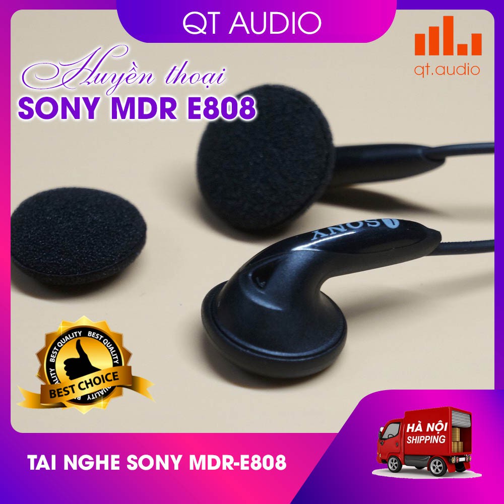 Tai nghe Sony MDR-E808,E804,E808+ siêu cổ, siêu cũ, siêu bass, huyền thoại một thời ( TẶNG KÈM ...