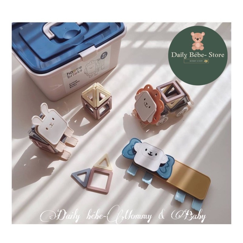 BỘ XẾP HÌNH NAM CHÂM HAAVE BRICKS HÀN QUỐC[CÓ SẴN] | Shopee Việt Nam