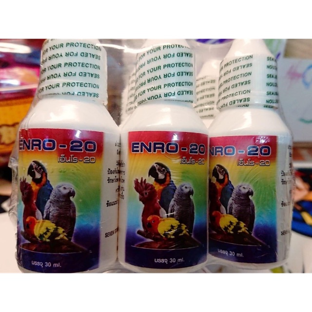 Enro 20 Phòng ngừa cảm lạnh,sổ mũi cho Vẹt | Shopee Việt Nam