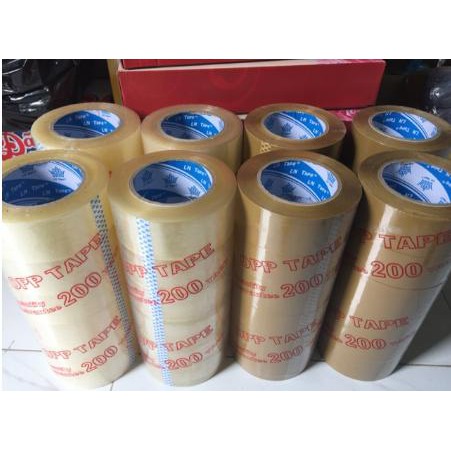 1 cây 6 cuộn băng keo dán thùng 200yard | Shopee Việt Nam