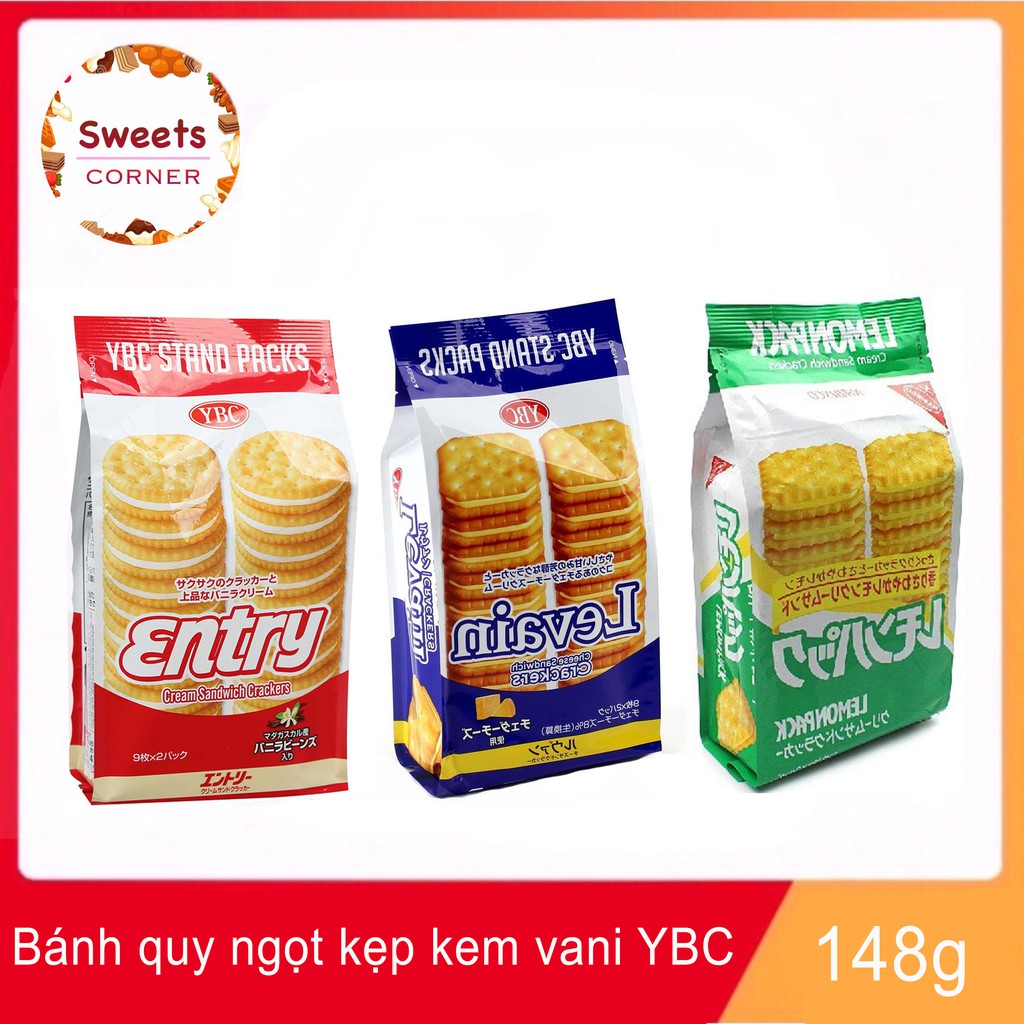 Bánh Quy YBC Kẹp Kem Nhật Bản 148g ( 5 vị ) | Shopee Việt Nam