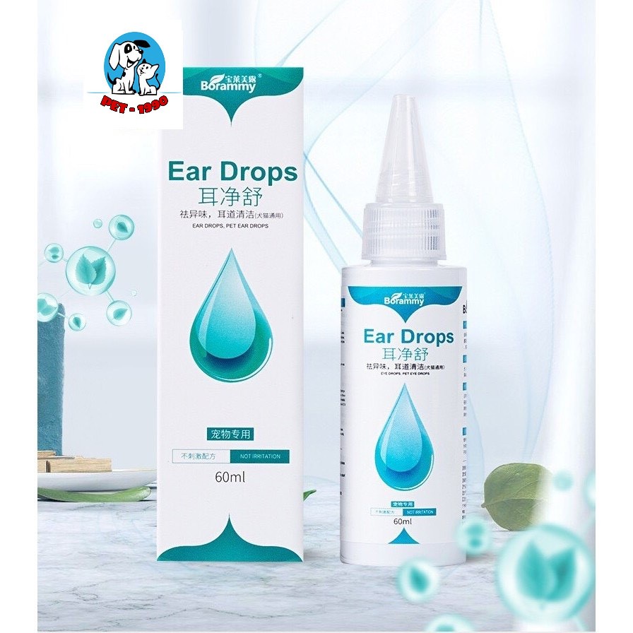 Dung Dịch Nhỏ Tai, Vệ Sinh Tai Ear Drop 60ml Chữa Viêm Tai Giữa Vài ...