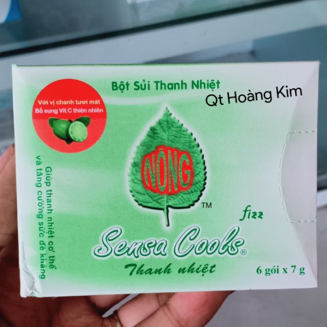 Bột sủi thanh nhiệt Sensacool | Shopee Việt Nam