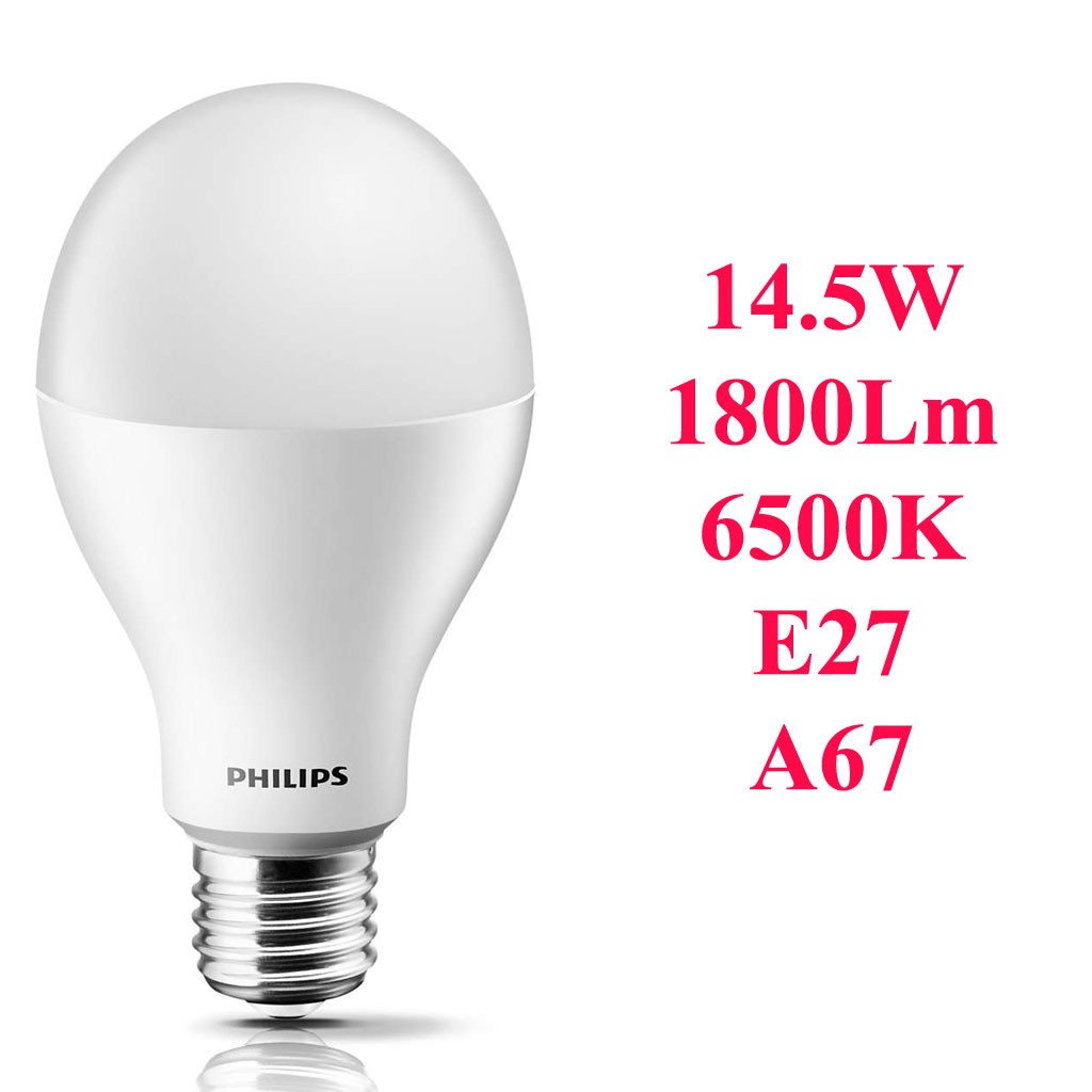 Bóng đèn Led Philips Ledbulb HighLumen hiệu suất cao 14.5W E27 6500K ...