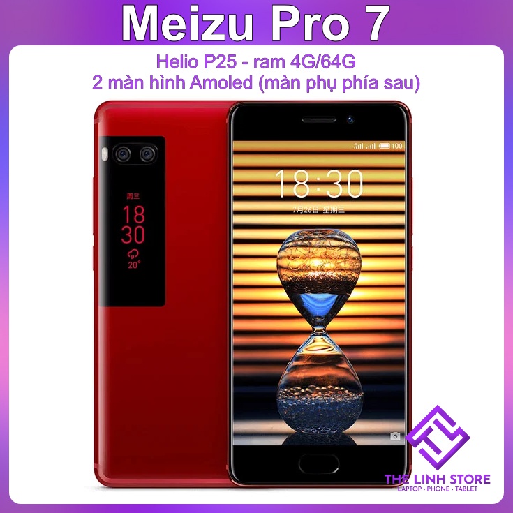 Điện thoại Meizu Pro 7 có 2 màn hình Amoled - Helio P25 ram 4G 64G | Shopee Việt Nam