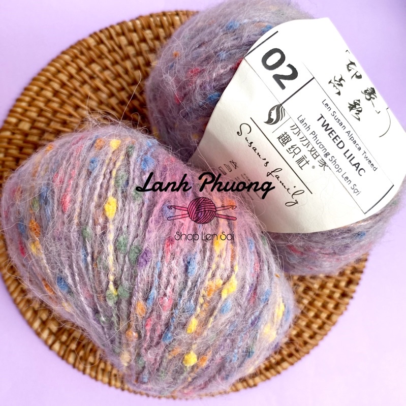 Len Susan Tweed Đốm Sắc Màu Mùa Thu Đông | Shopee Việt Nam