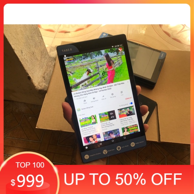 Máy tính bảng Lenovo TB3-850F ram 2G bộ nhớ 16G | Shopee Việt Nam