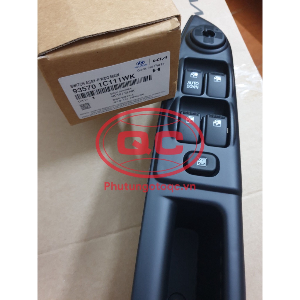Công tắc lên xuống kính cửa Hyundai Getz 2006-2010 chính hãng ...