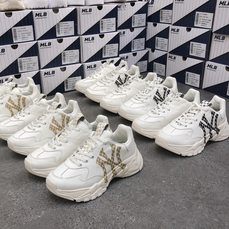 [CHÍNH HÃNG] Giày MLB BigBall Chunky Monogram New York Yankees ...