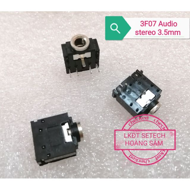 Cổng Audio stereo 3F07 3.5 mm 5 chân hàn mạch | Shopee Việt Nam