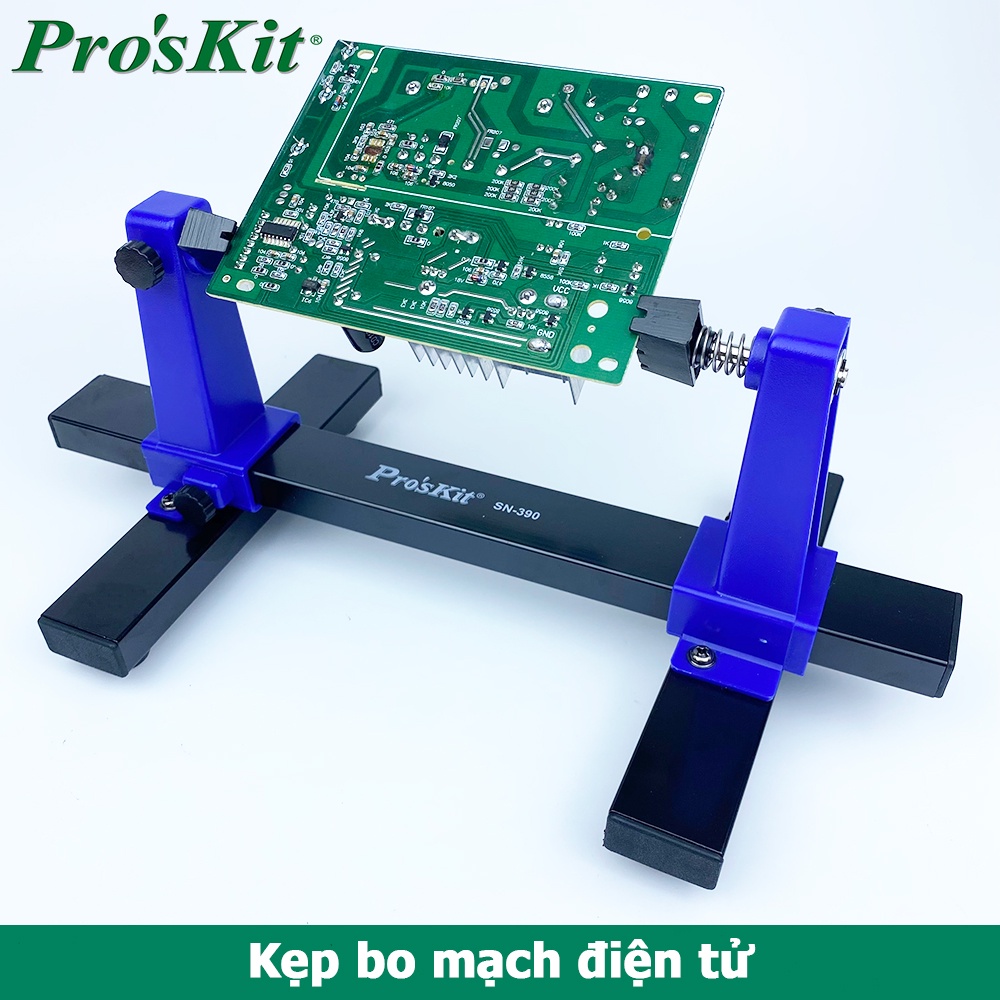 Kẹp bo mạch điện tử dụng cụ giữ bảng mạch board Pro'sKit SN-390 Proskit SN390 | Shopee Việt Nam