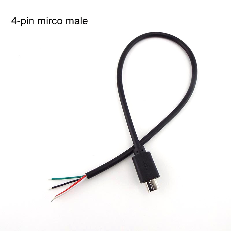 Dây Cáp Nối Nguồn 2-pin 4-pin Micro USB 2.0 Type-C AUX Mono VNH2 ...