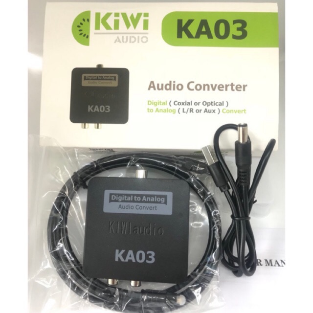 Bộ chuyển Quang to AV Kiwi KA03- Quang - AV Kiwi KA02 | Shopee Việt Nam