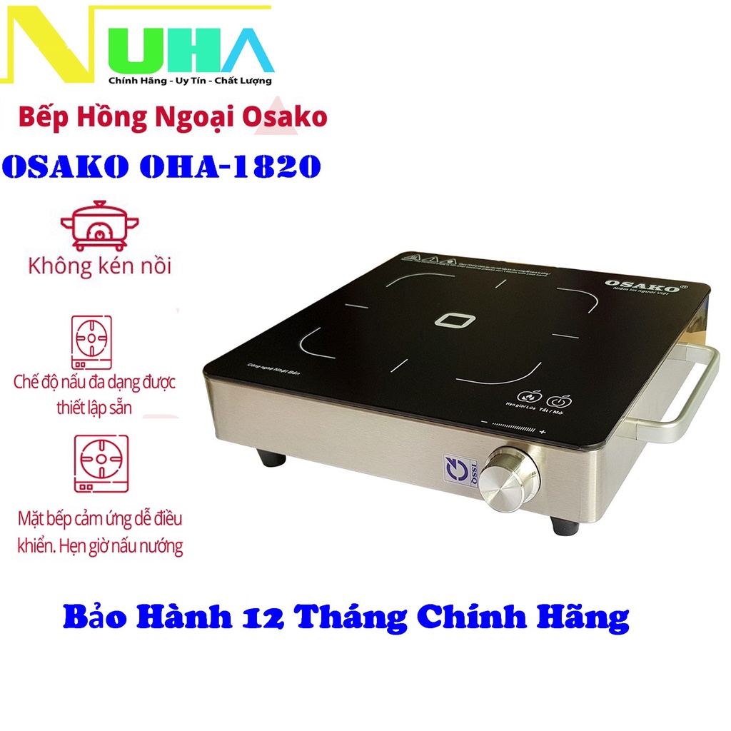 [Bếp Không Kén Nồi]Bếp điện hồng ngoại 2 vòng nhiệt cao cấp Zircon ...