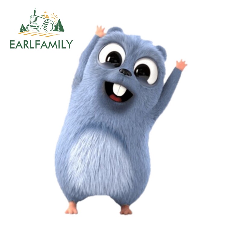 Earlfamily 13cm × 9.1cm Grizzy Và Lemmings Trẻ Em Anime Dễ Thương Phụ ...