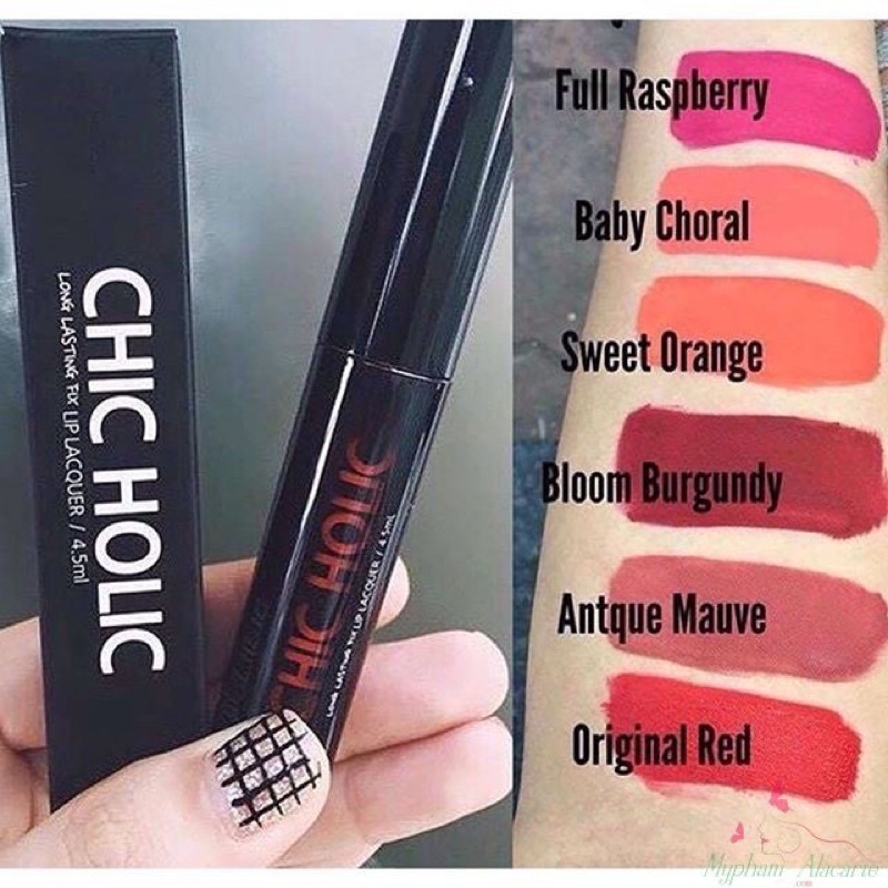 Son kem siêu lì Chic Holic | Shopee Việt Nam