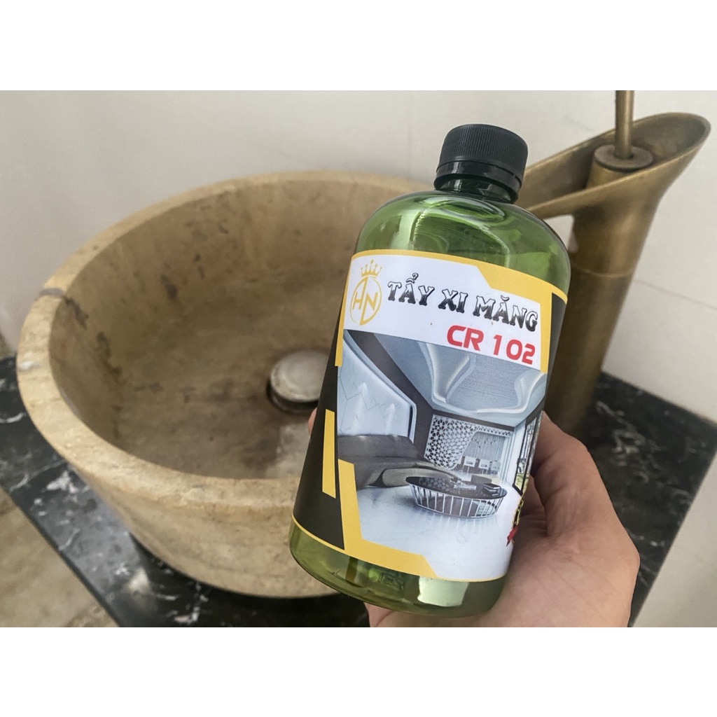 Chất Tẩy Xi Măng CR102 Chai 500Ml, Tẩy Ron Gạch Loại Mạnh Nhất ( KHÔNG ...