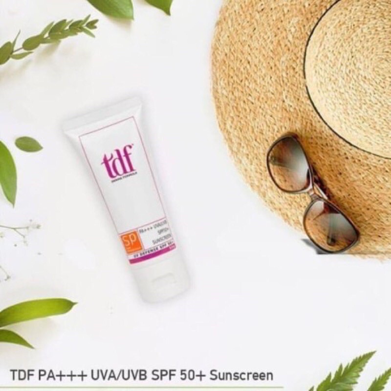 [CHÍNH HÃNG] Kem chống nắng TDF PA+++ UVA/UVB SPF 50+ Sunscreen 50g/ Tuýp #MYPHAMGIARE | Shopee ...
